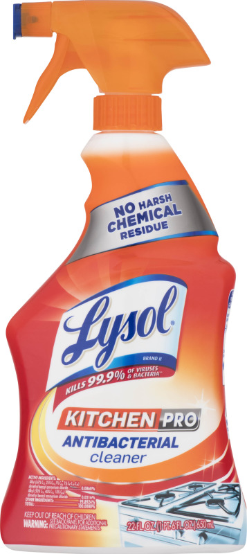 Lysol Kitchen Pro Antibacterial Cleaner Lysol(19200008884): customers ...