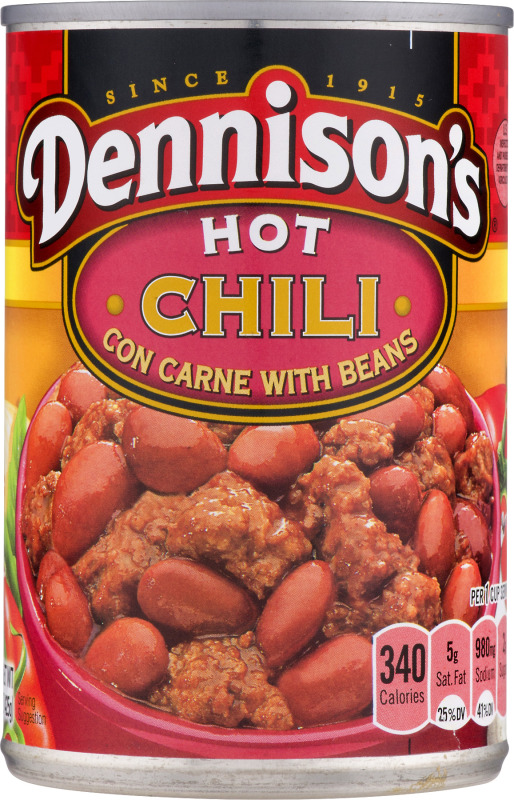 Dennison's Chili Con Carne With Beans Hot Dennison's(64144021192 ...