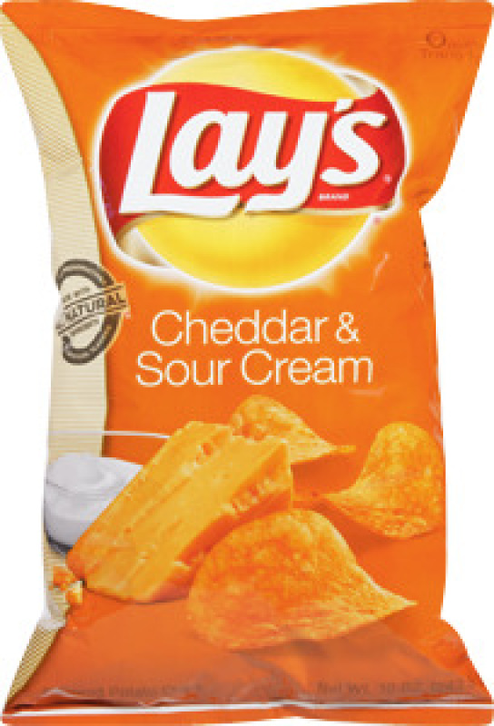 Lay's Cheddar & Sour Cream Flavored Potato Chips Lay's(28400034197 ...