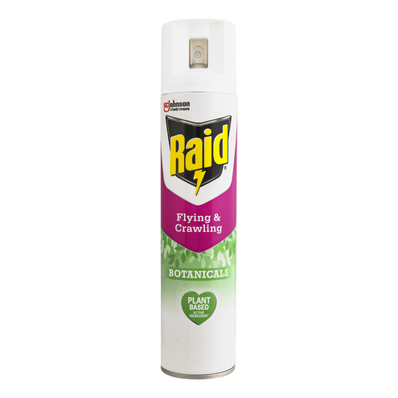 Средство инсектицидное Flying&Crawling Botanicals Raid 300мл Raid ...