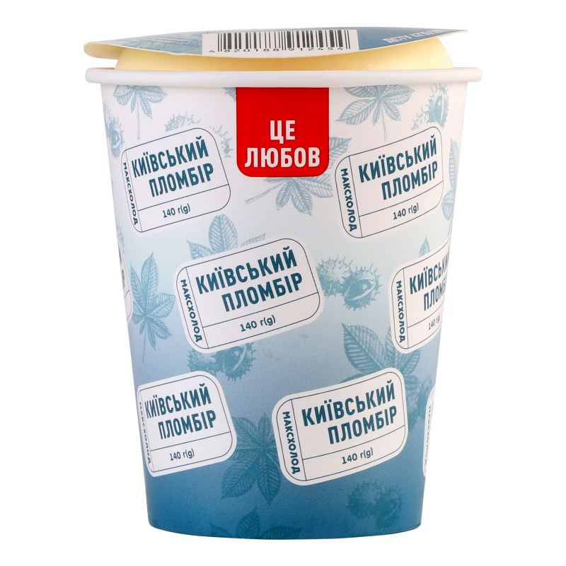Мороженое 12% пломбир Классический Київський пломбір ст 140г Київський ...