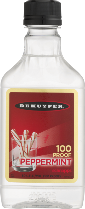 DeKuyper Peppermint Schnapps 100 Proof Liqueur Dekuyper(80686354703 ...