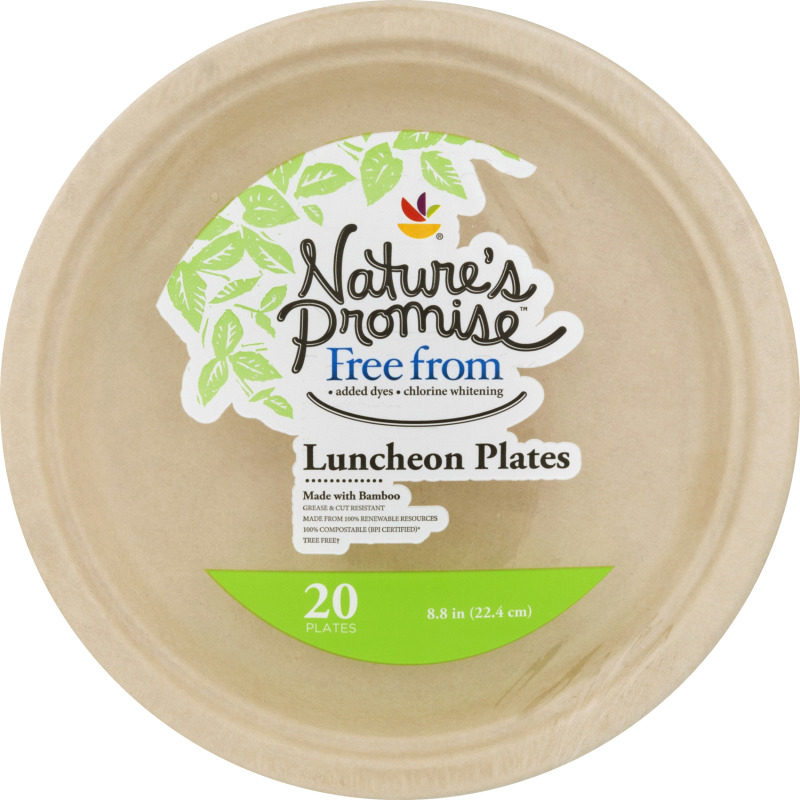 Nature's Promise Luncheon Plates - 20 CT Nature's Promise(688267183065 ...