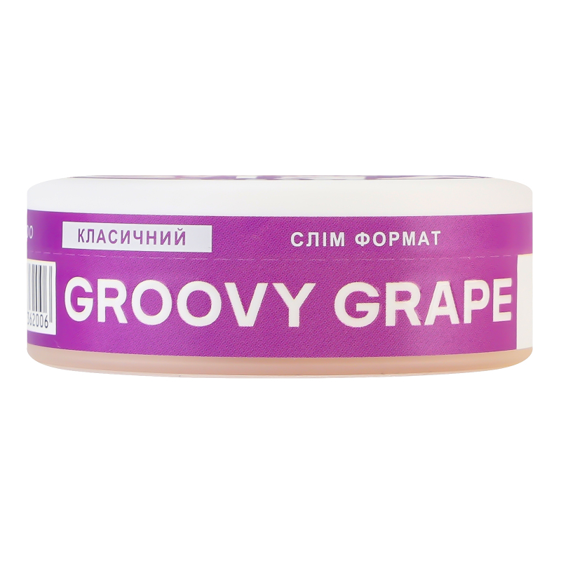 Подушечки никотиносодержащие бестабачные Velo Классический Groovy grape ...