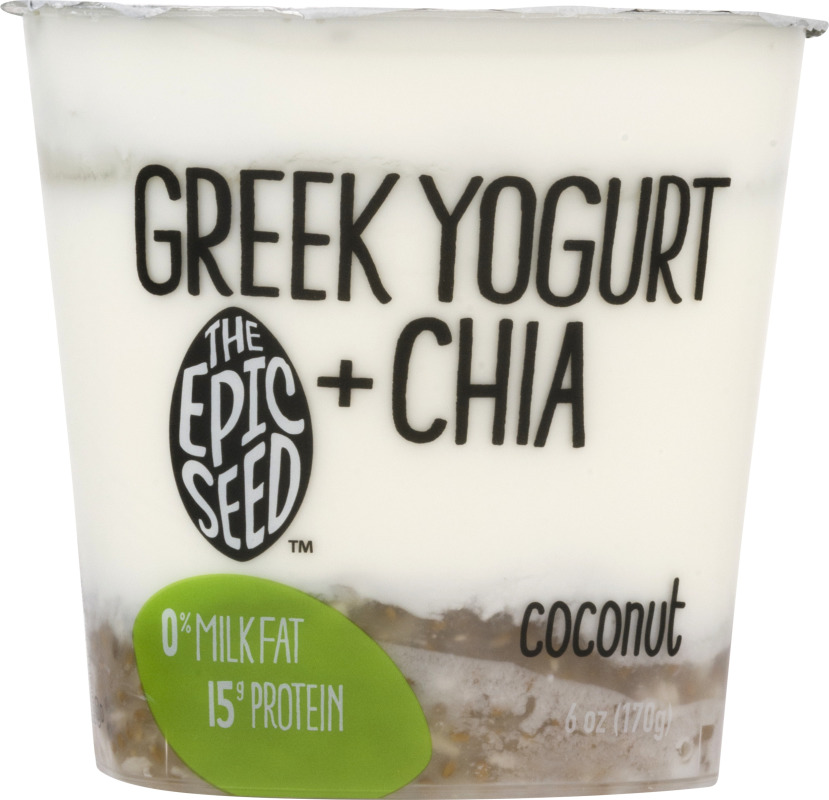 The Epic Seed Greek Yogurt + Chia Coconut The Epic Seed(898785001431 ...