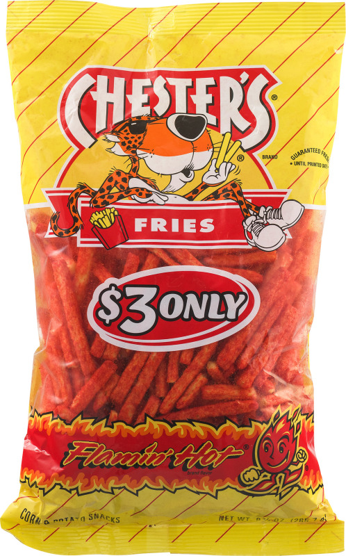Chester's Fries Flamin' Hot Brand Flavor Chester's(28400167093 ...