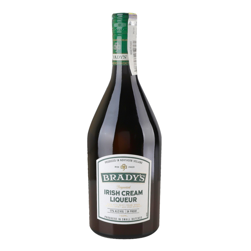 Ликер 0.75л 17% Irish cream Brady's бут Brady's(10088352136124): купить ...