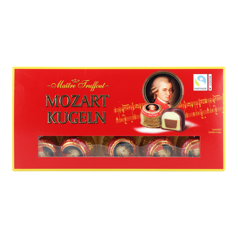 Конфеты с марципаном Kugeln Maitre Truffout Mozart к/у 200г Mozart ...