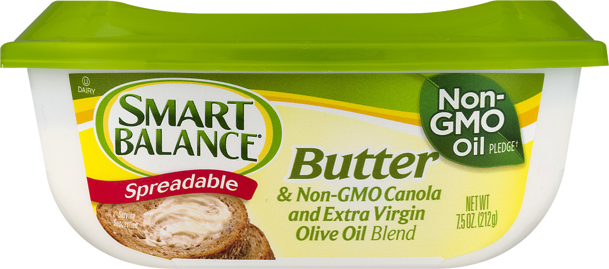 Smart Balance Butter Spreadable Canola & Extra Virgin Olive Oils Smart ...