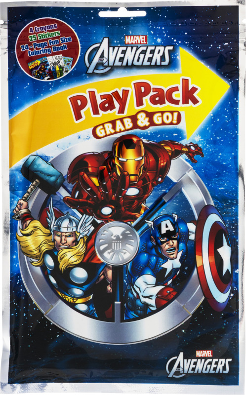 Play Pack Grab & Go! Marvel Avengers Play Pack Grab & Go!(600639871219 ...