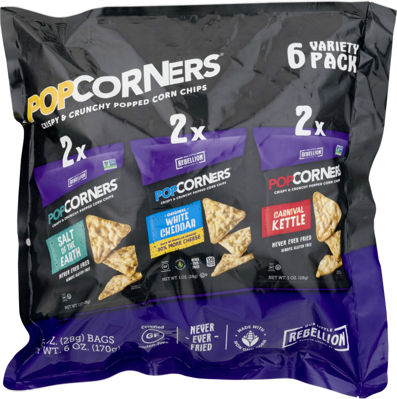 Popcorners Variety Pack - 6 CT PopCorners(893594002457): customers ...