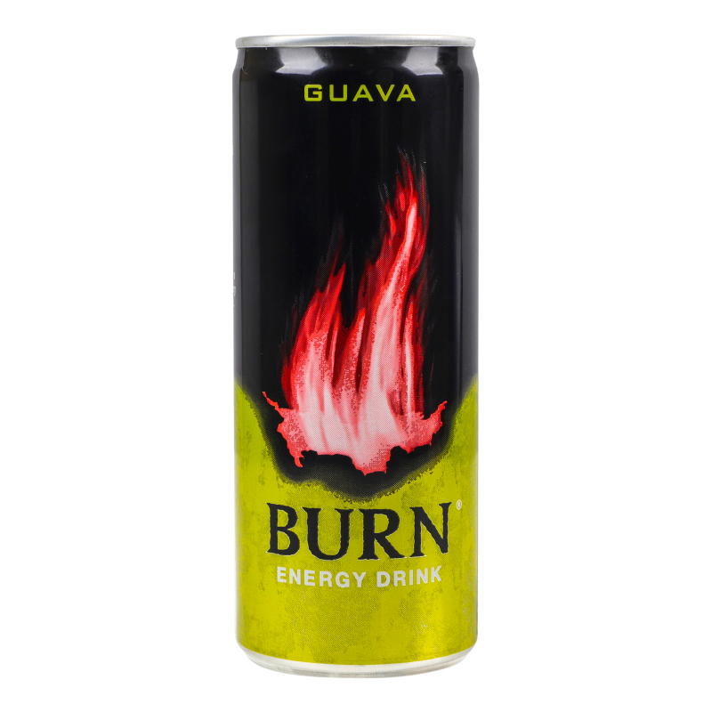 Напиток энергетический безалкогольный сильногазированный Guava Burn ж/б ...