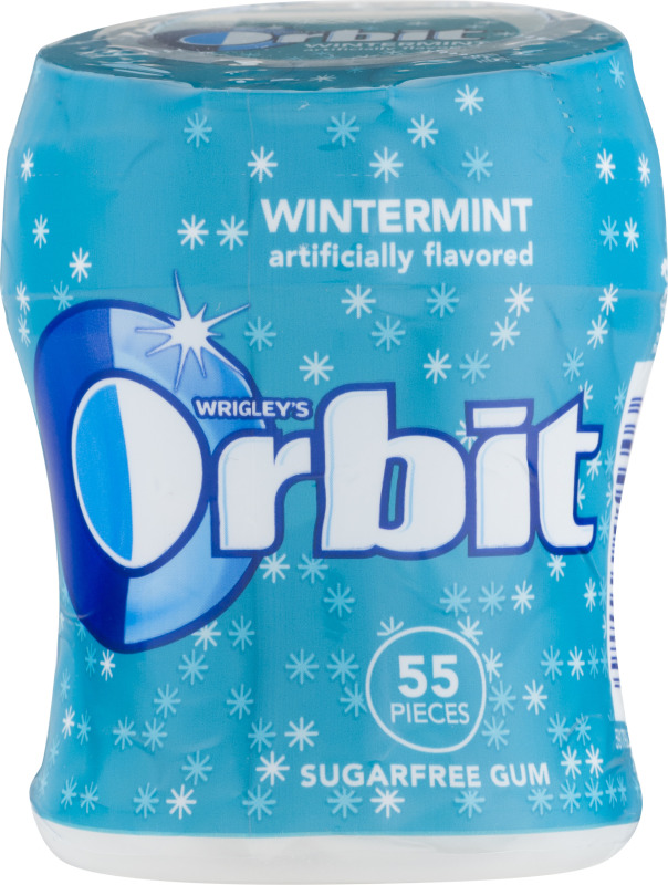 Wrigley's Orbit Sugarfree Gum Wintermint - 55 CT Orbit(22000015303 ...