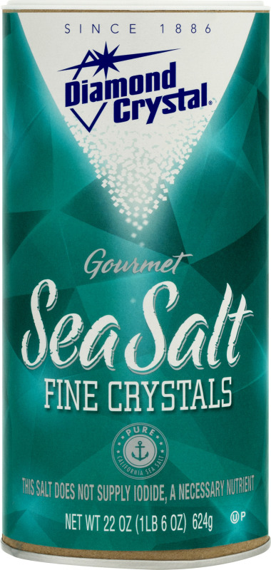 Diamond Crystal Gourmet Sea Salt Fine Crystals Diamond Crystal ...