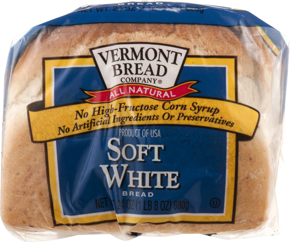 Vermont Bread Company Soft White Vermont Bread Company(25911300032 ...