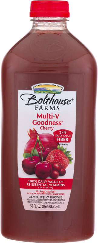 Bolthouse Farms 100% Fruit Juice Smoothie Multi-V Goodness Cherry ...
