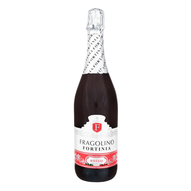 Напиток винный 0.75л 7% Fragolino Rosso Fortinia бут Fortinia ...