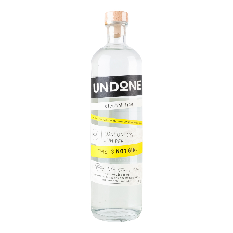 Напиток безалкогольный 0.7л 0% Not jin Undone бут Undone(4260629380006 ...