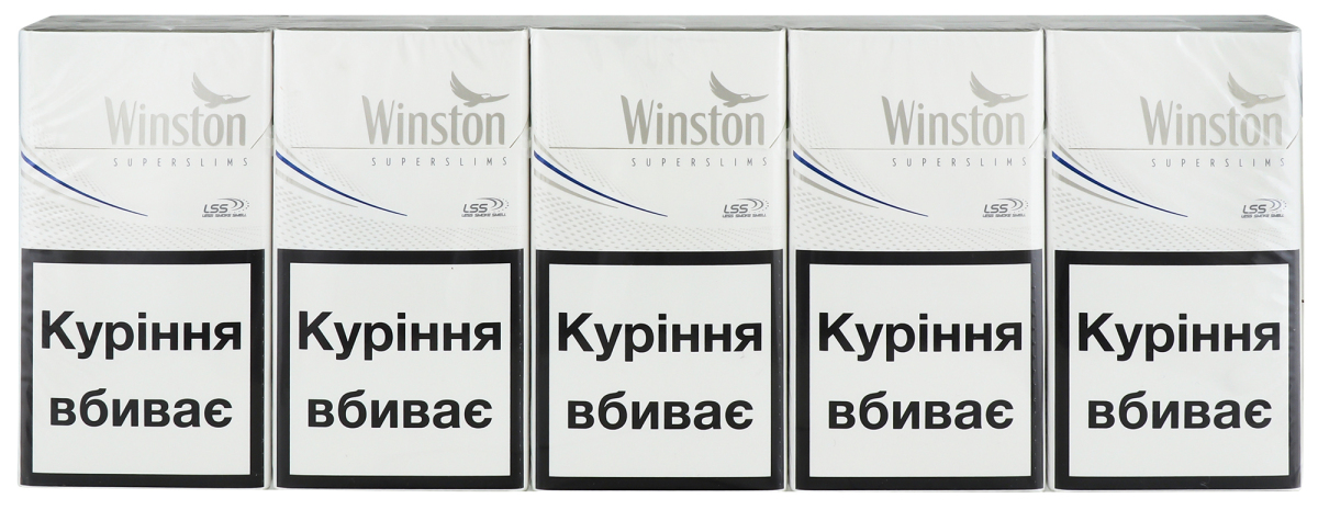 Сигареты Super Slims Silver Winston Winston(4820000531481): купить в ...