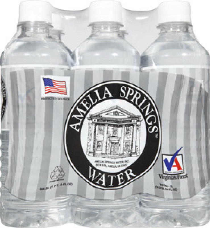 Amelia Springs Water- 6 PK Amelia Springs(92461679017): customers ...