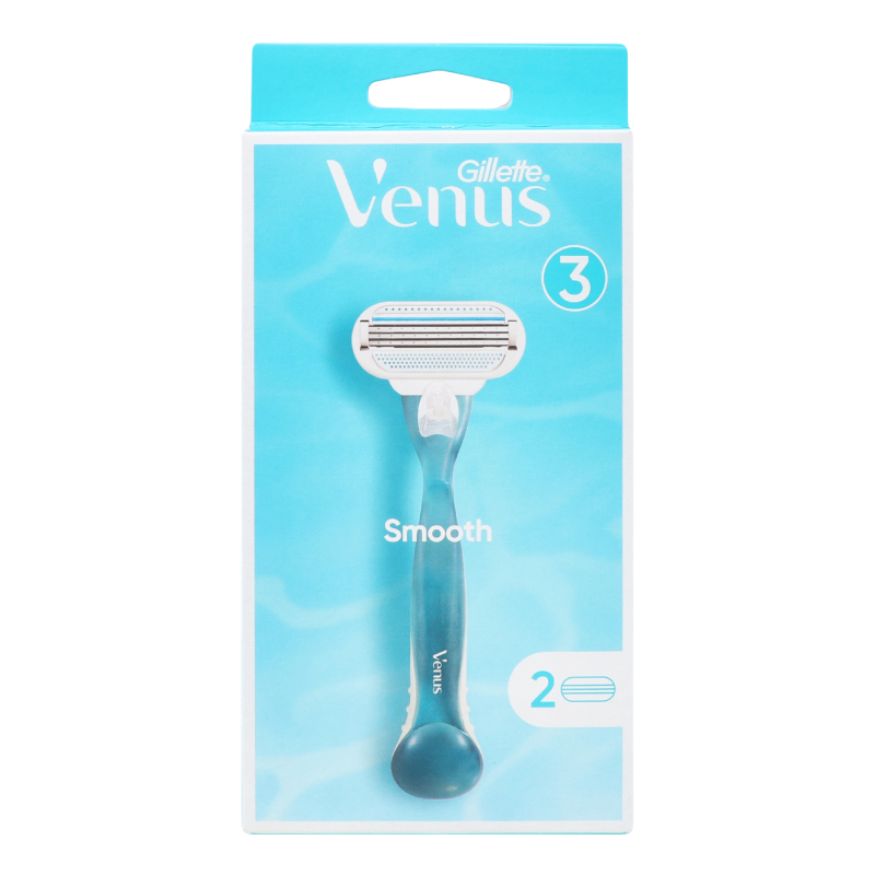 Бритва со сменными касетами Smooth Venus Gillette 3шт Gillette ...