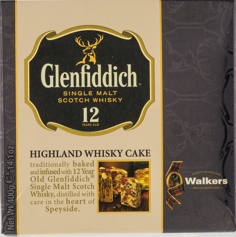 Walkers Glenfiddich Highland Whisky Cake Walkers39047003934