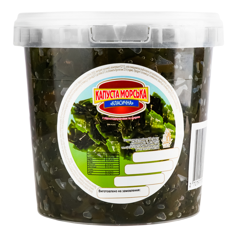Капуста морская Классическая ТОВ Ревега ведро 1кг No Brand: купить в ...