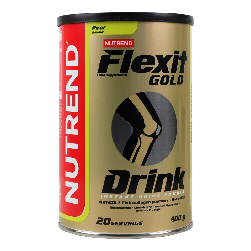 Добавка пищевая с подсластителями Груша Flexit Gold Drink Nutrend 400г ...