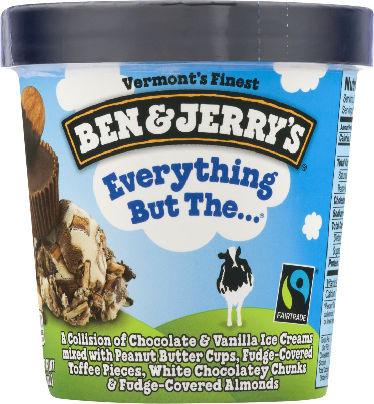 Ben & Jerry's Ice Cream Everything But The... Ben & Jerry's(76840101344 ...