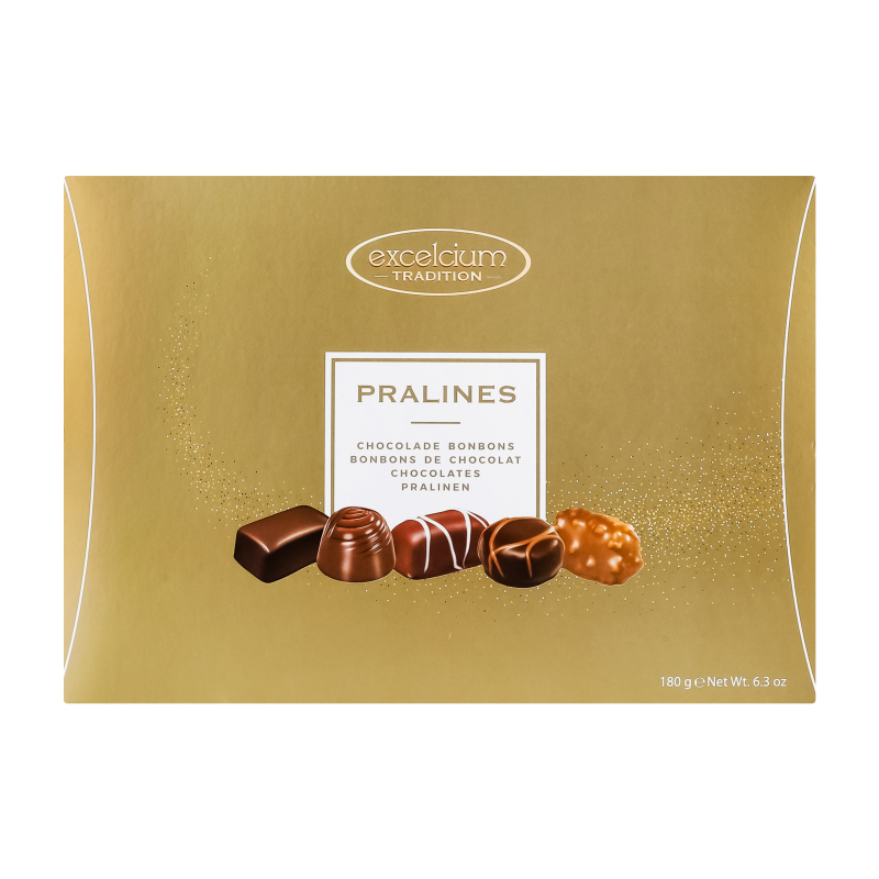 Конфеты Пралине золотое Tradition Excelcium к/у 180г Excelcium ...