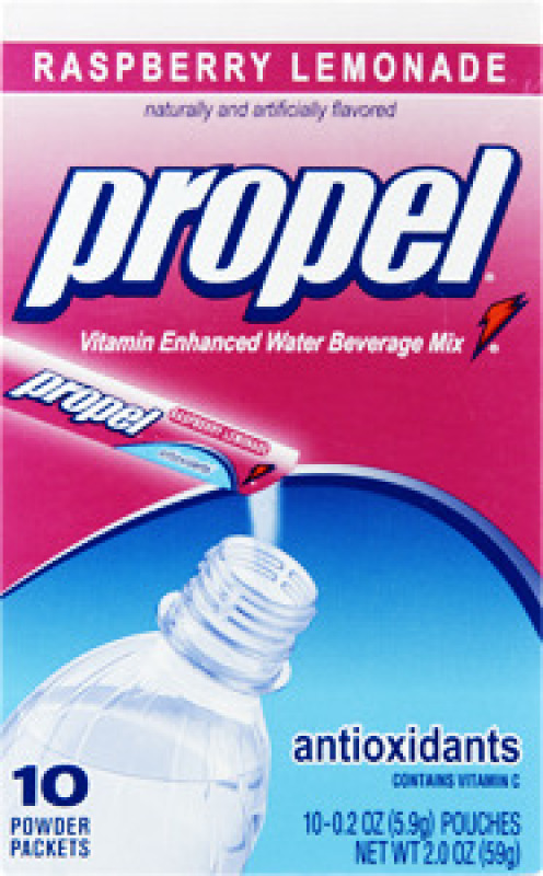 Propel Raspberry Lemonade Antioxidants Vitamin Enhanced Water Beverage ...