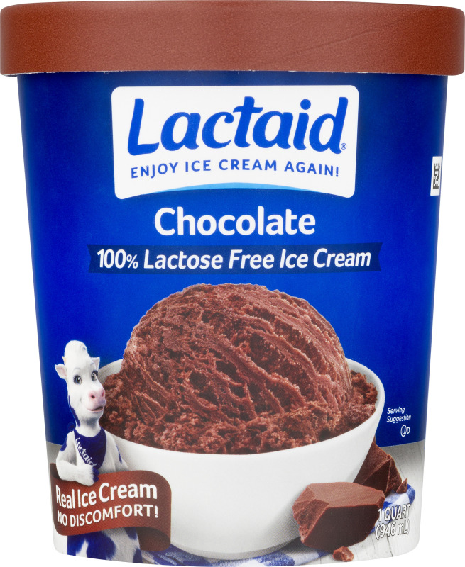 Lactaid 100% Lactose Free Ice Cream Chocolate Lactaid(44100193026 ...