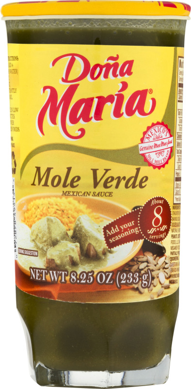Dona Maria Mole Verde Mexican Sauce Doña Maria(72878495134): customers ...