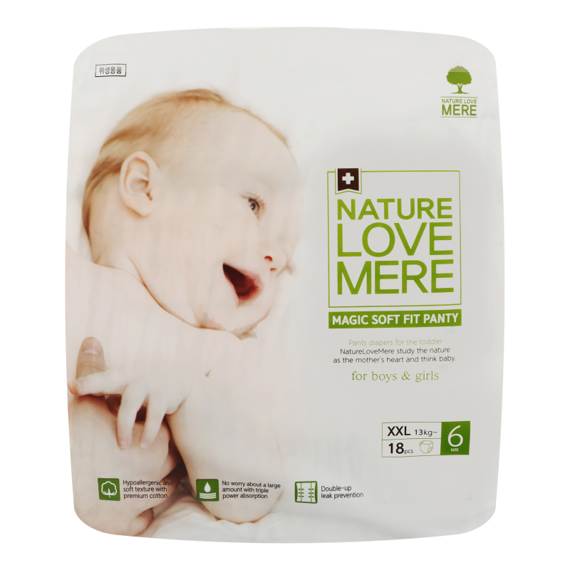 Подгузники для детей размер 6 13кг Magic soft fit panty NatureLoveMere ...