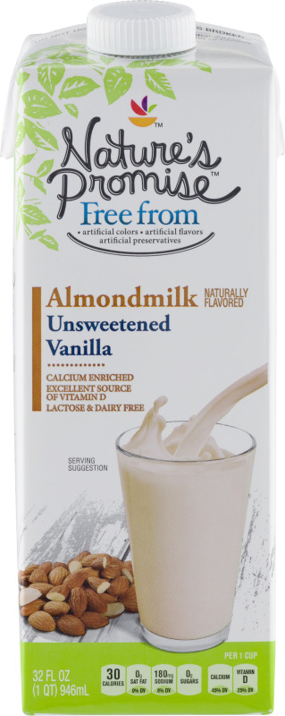 Nature's Promise Almondmilk Unsweetened Vanilla Nature's Promise ...