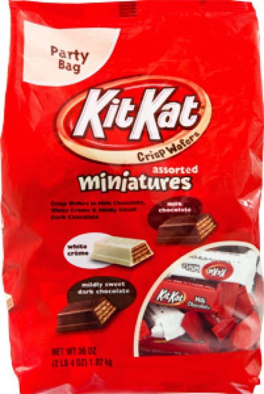KIT KAT® Assorted Miniatures Party Bag Kit Kat(34000225118): customers ...