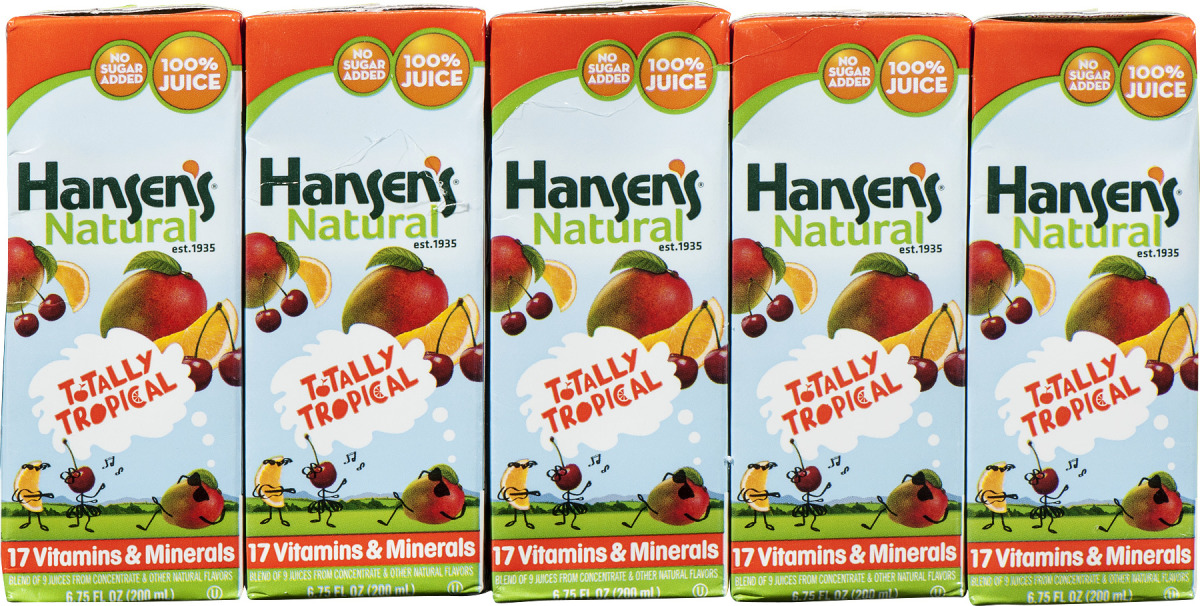 Hansen's Natural Juice Totally Tropical Hansen's(70847890195 ...