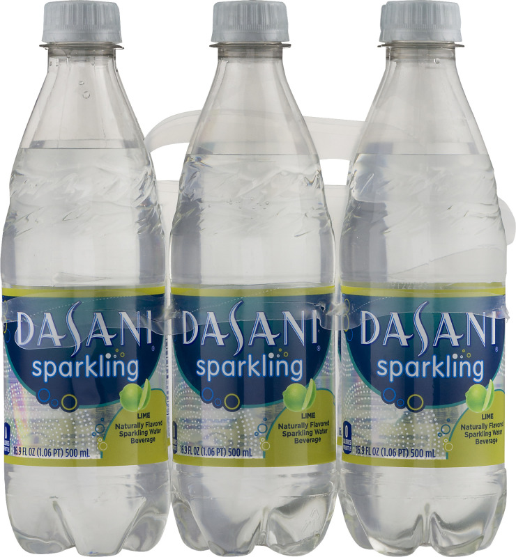 Dasani Sparkling Lime Sparkling Water Beverage - 6 PK Dasani(49000068498): customers reviews ...