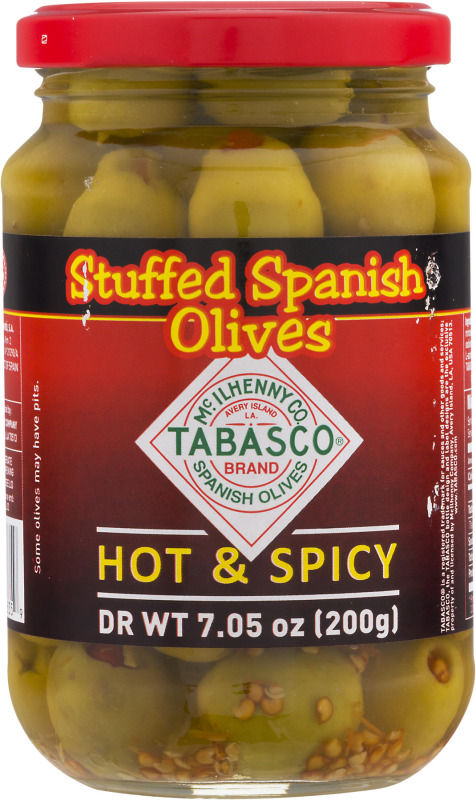 Tabasco Stuffed Spanish Olives Hot & Spicy Tabasco(11210008359 ...