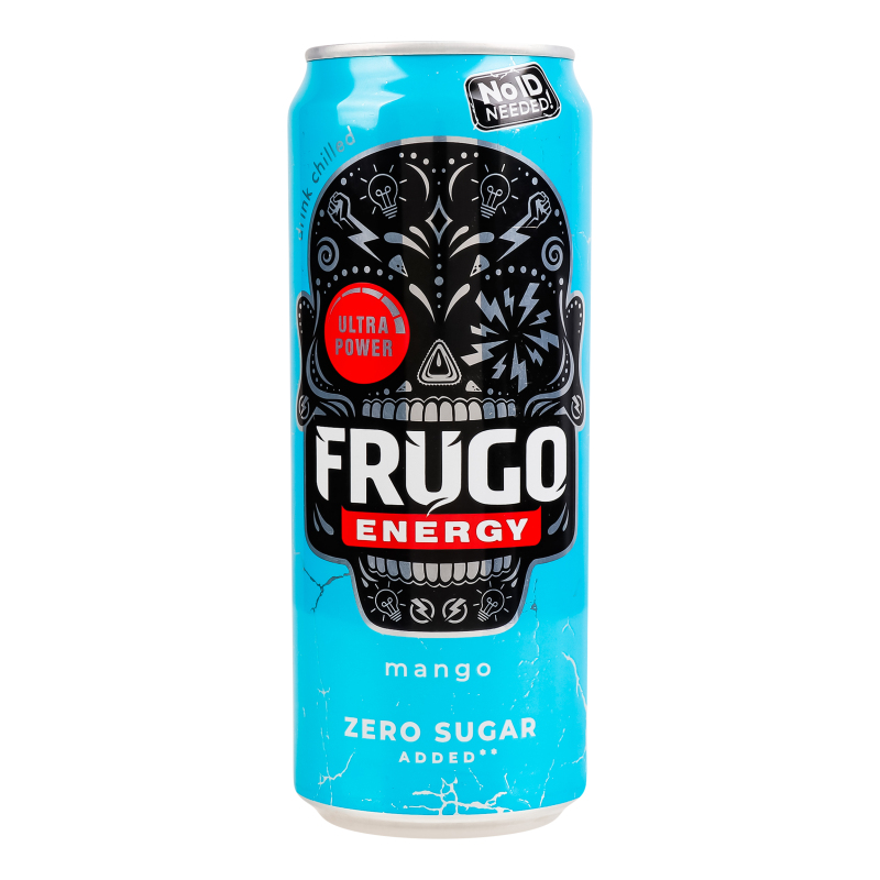 Напій енергетичний Frugo Манго б/алк з/б(5900552075790): купить в ...