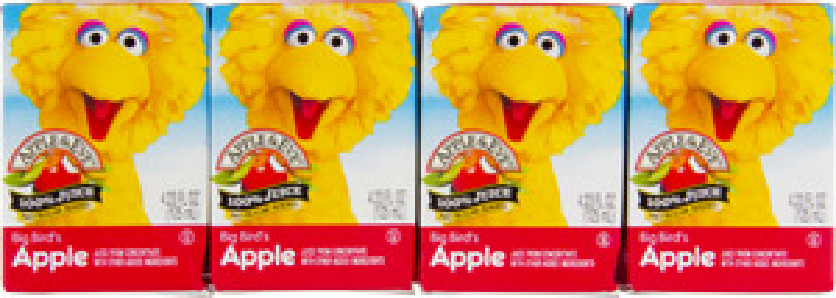 Apple & Eve Big Bird's No Sugar Added 100% Apple Juice - 8 PK Apple ...