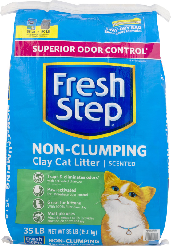 Fresh Step Clay Cat Litter Extreme With Carbon Plus Fresh Step ...