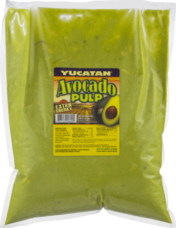 Yucatan Avocado Pulp Extra Chunky Yucatan(767119206401): customers ...