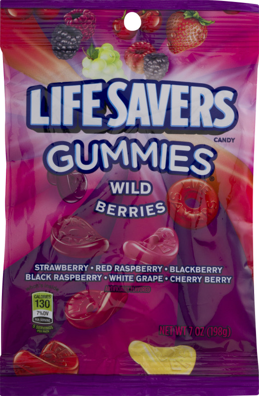 Life Savers Candy Gummies Wild Berries Life Savers(19000083449 ...