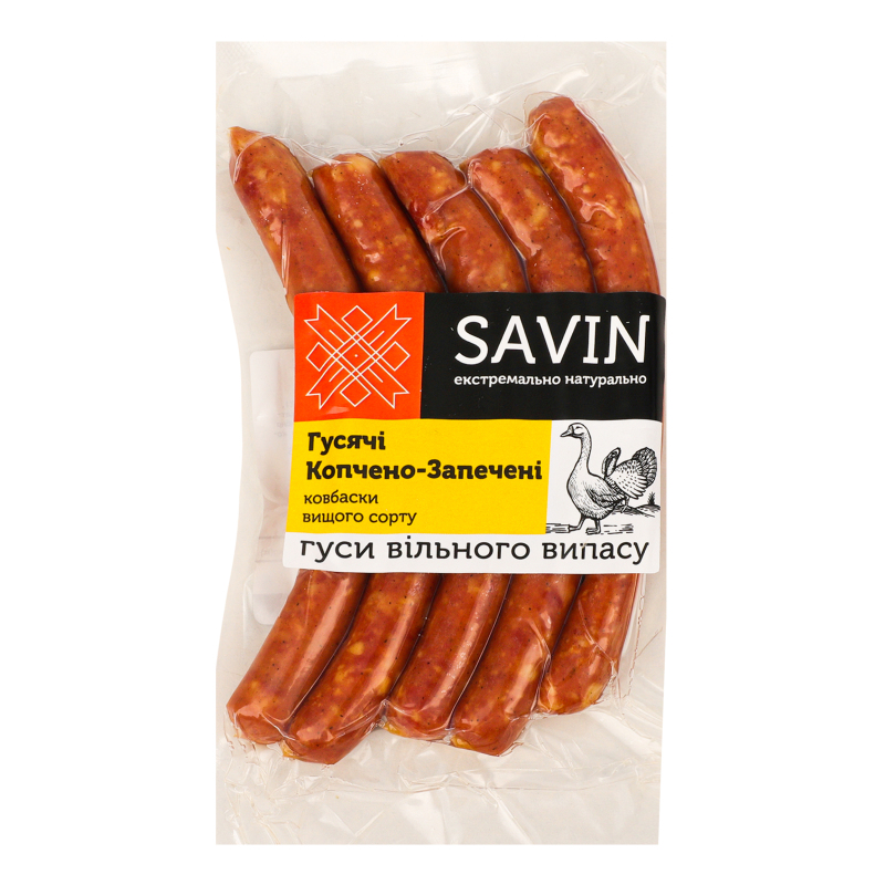Ковбаски ЛТ Savin Product Гусячі копчено запеч в/с: купить в интернет магазинах Украины | Отзывы ...