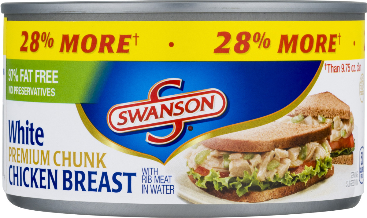 Swanson Chicken Breast Premium Chunk White Swanson(51000188069 ...