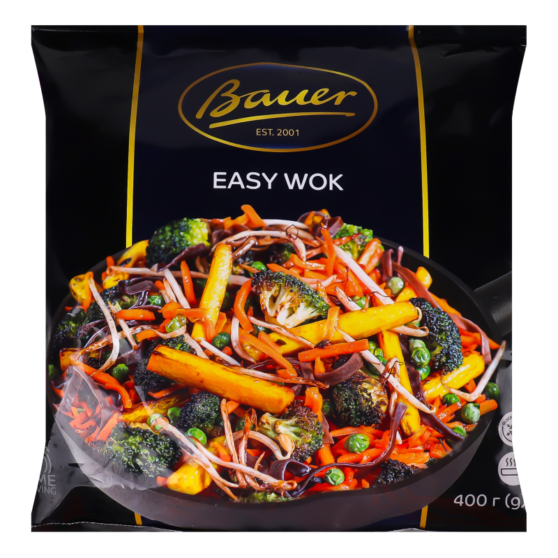 Смесь овощная быстрозамороженная Easy Wok Bauer м/у 400г Bauer ...