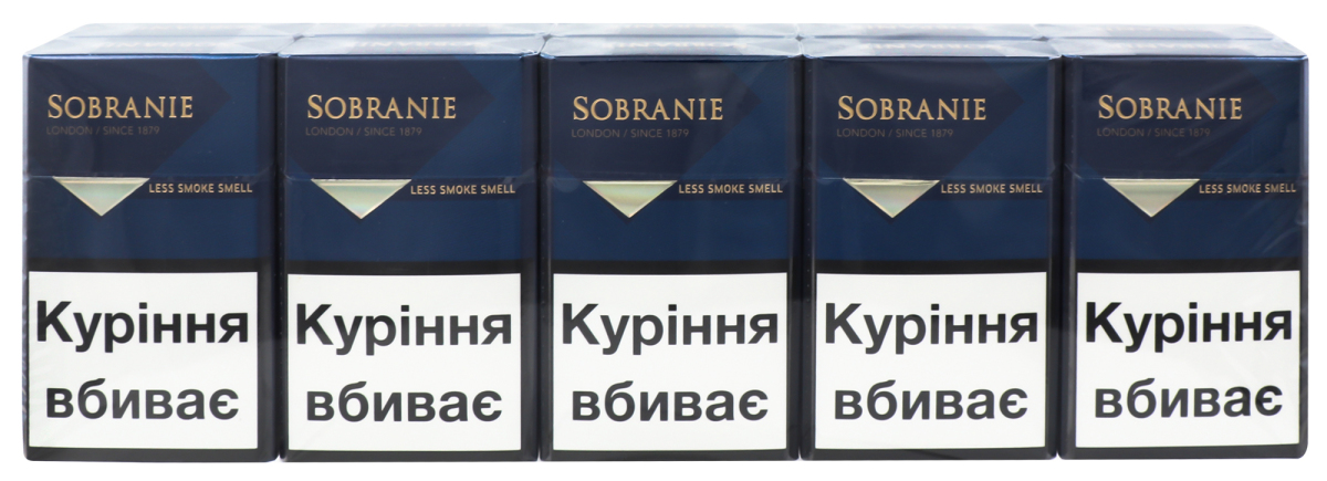 Сигареты Sobranie Blue Sobranie(4820000535168): купить в интернет ...