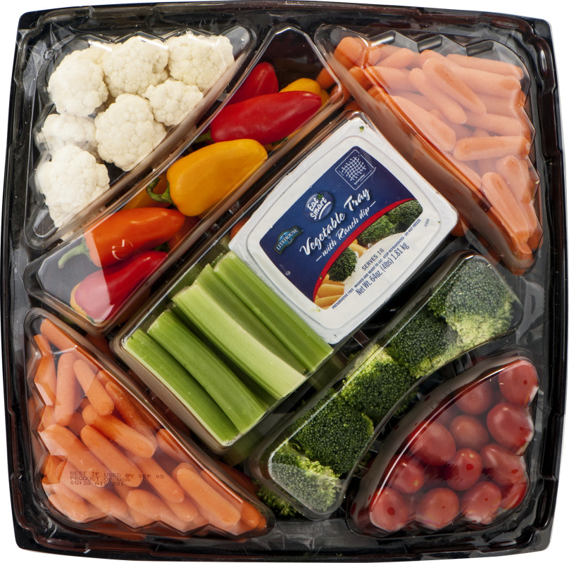 Litehouse Vegetable Tray with Ranch Dip USDA Produce(709351891205 ...