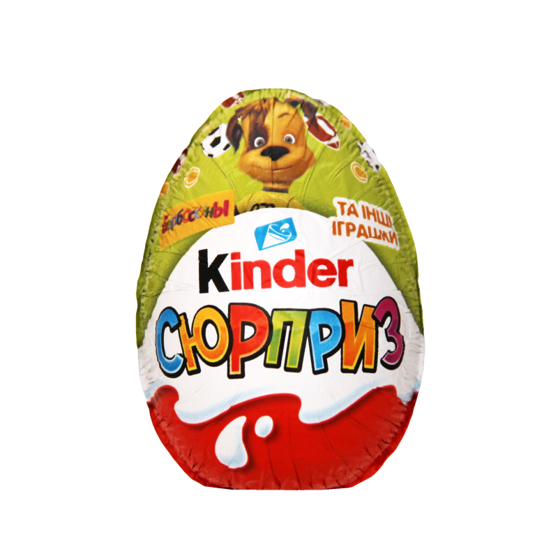 Яйцо шоколадное с игрушкой Сюрприз Kinder м/у 20г Kinder(40084107 ...